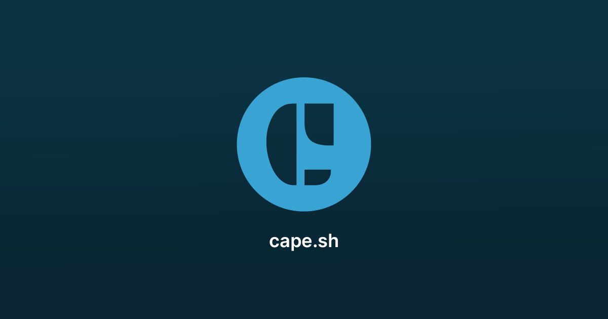 Cheat Sheet - CAEPE